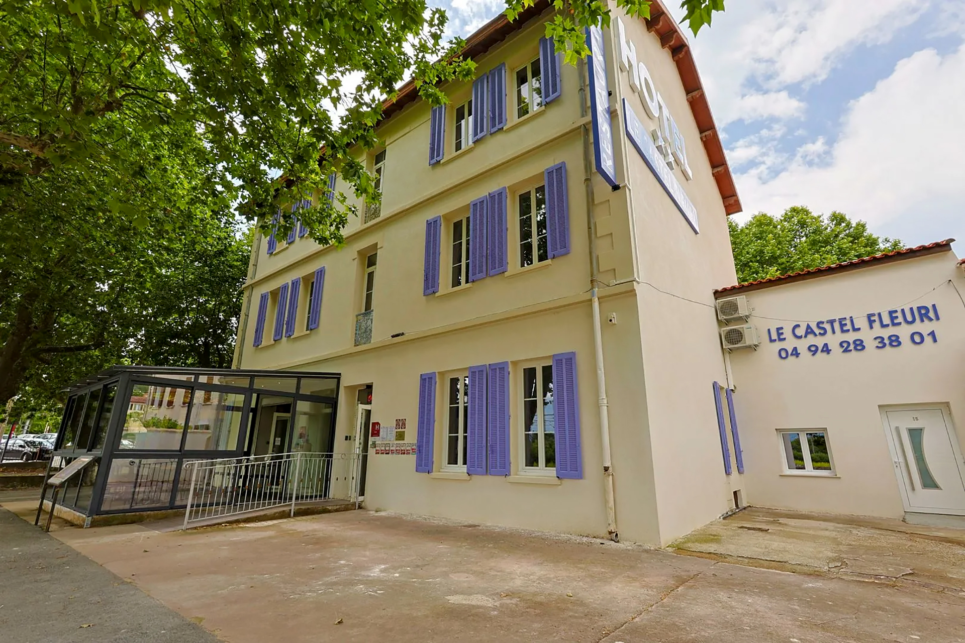 Le castel Fleuri