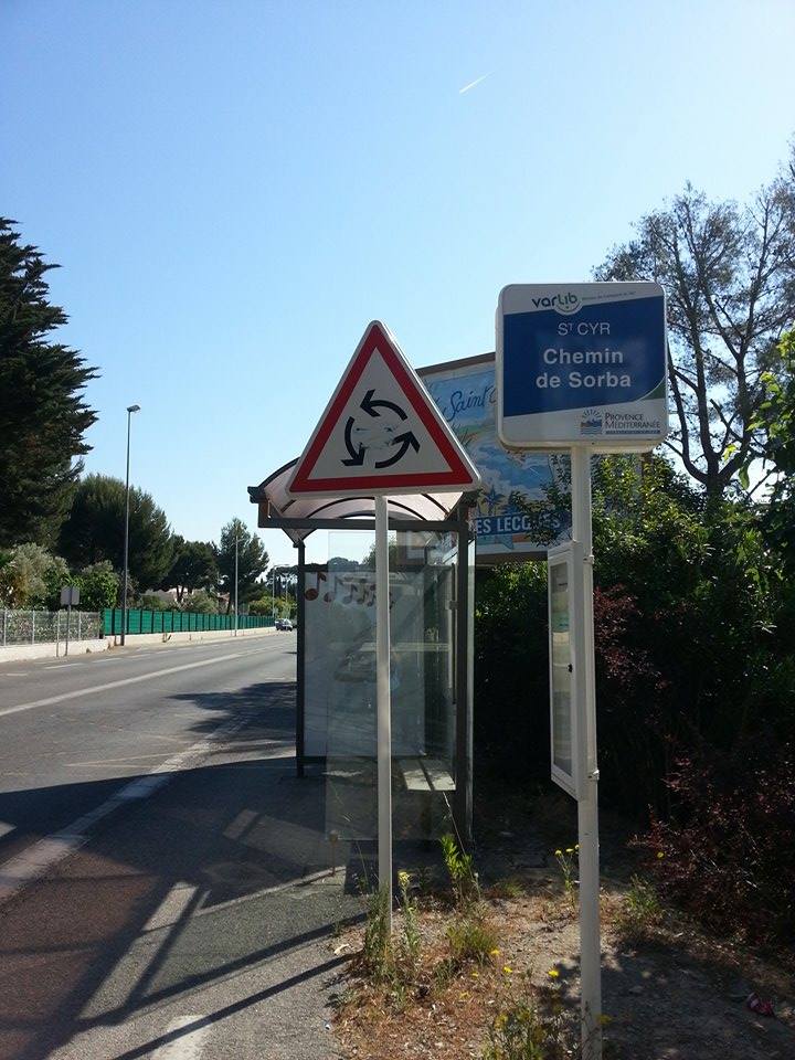 ZOU bus stop line 880: Chemin de Sorba